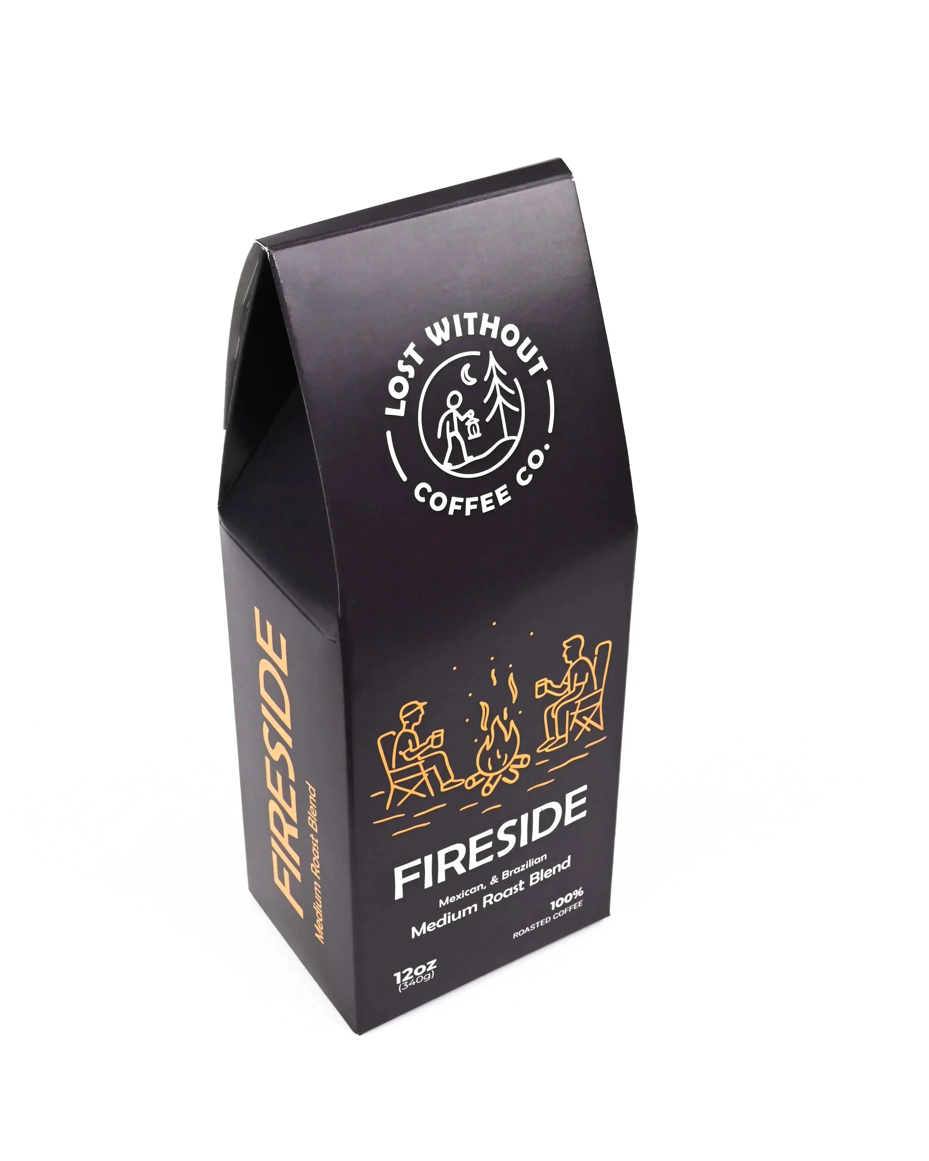 Fresh Roasted Coffee - Fireside Medium Roast - 12oz – Lost Without ...